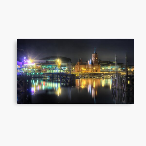 "Cardiff Bay" Canvas Print for Sale by timmburgess | Redbubble