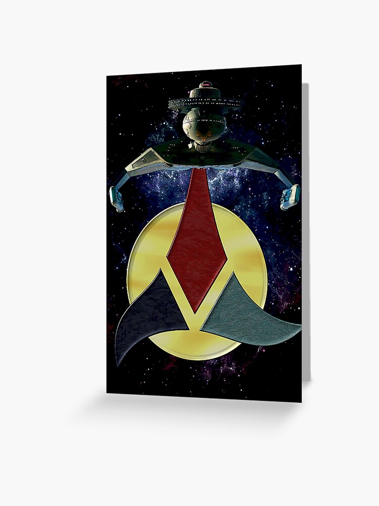 "KLINGON HEART OF VIRTUE" Greeting Card for Sale by PapaSquatch | Redbubble
