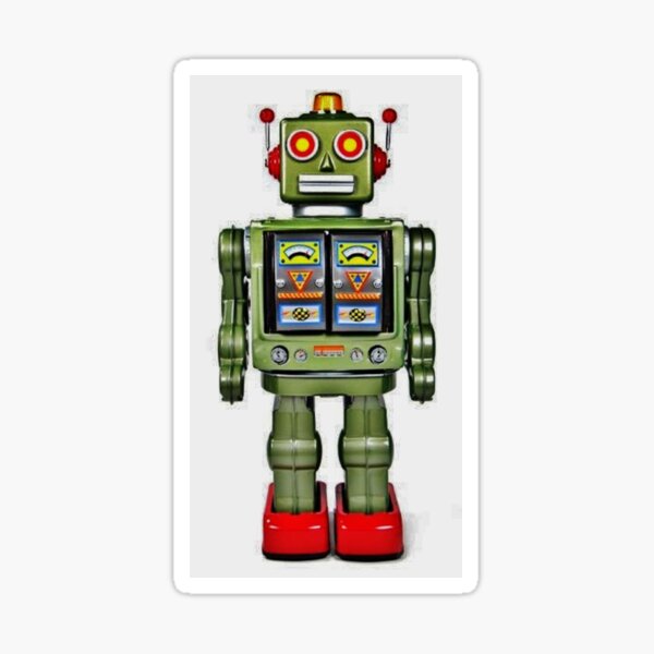 "Robot Bot" Sticker for Sale by kelleyjakelis | Redbubble