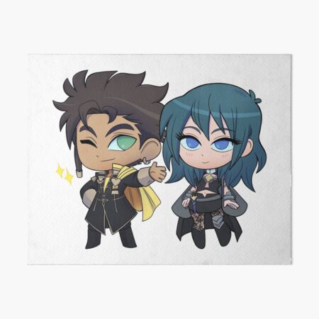 "Byleth (F!Byleth) and Claude - Fire Emblem Three Houses - Chibi Cuties ...
