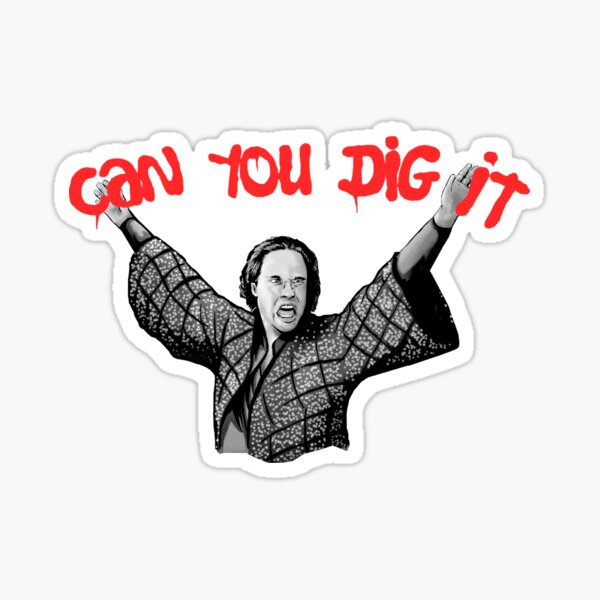 "Cirus, Can you Dig It" Sticker for Sale by Adicto | Redbubble