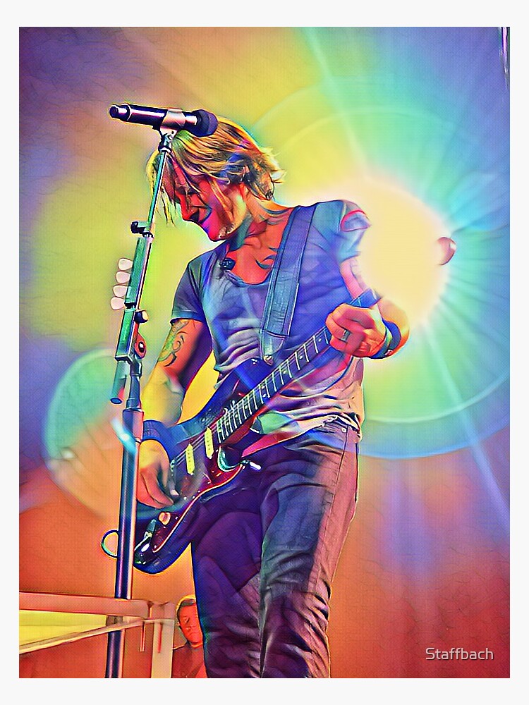 "Keith Urban" Sticker by Staffbach | Redbubble