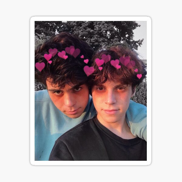 "Jeyjey and Benji??" Sticker for Sale by Jasminbrein | Redbubble