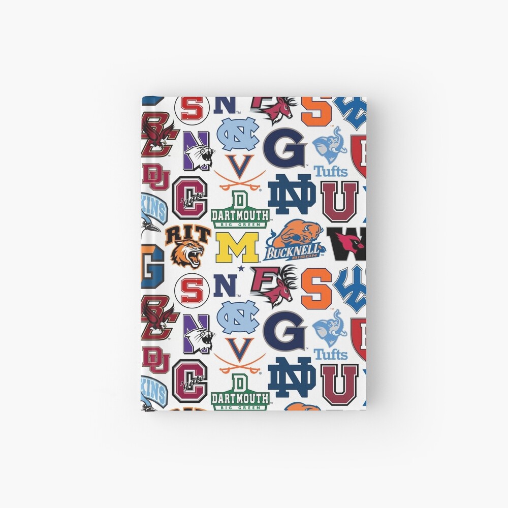 "college logos " Journal for Sale by smanning23 | Redbubble