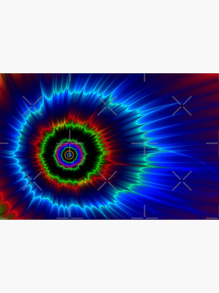 "Blue Comet" Sticker by EyeBogglers | Redbubble