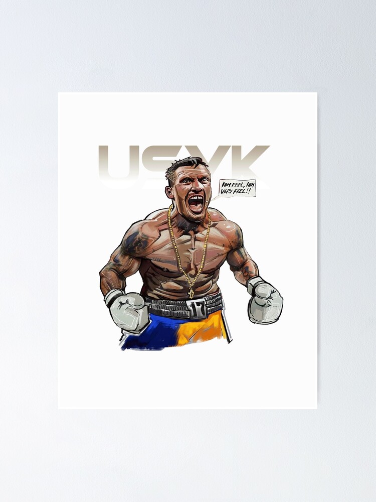 "OLEKSANDR USYK: I AM VERY FEEL (ARTFUL DESIGN) HEAVYWEIGHT CHAMP ...