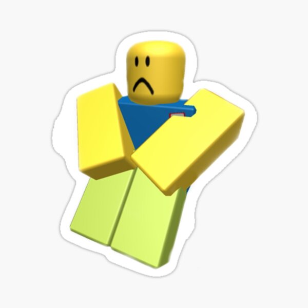 "Sad Noob" Sticker for Sale by kealeythekiwi | Redbubble