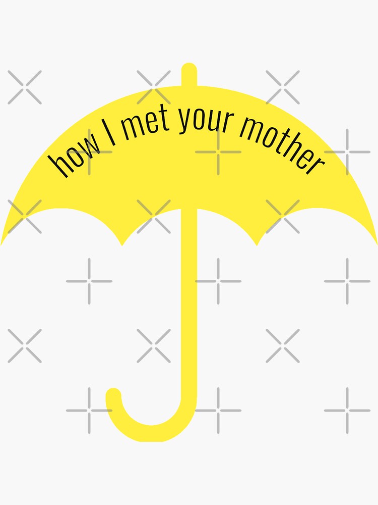 "yellow umbrella" Sticker by JennaEger | Redbubble