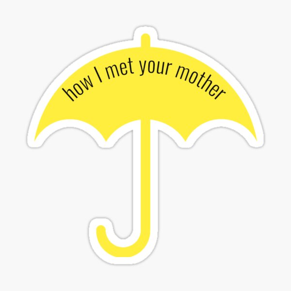 "yellow umbrella" Sticker by JennaEger | Redbubble