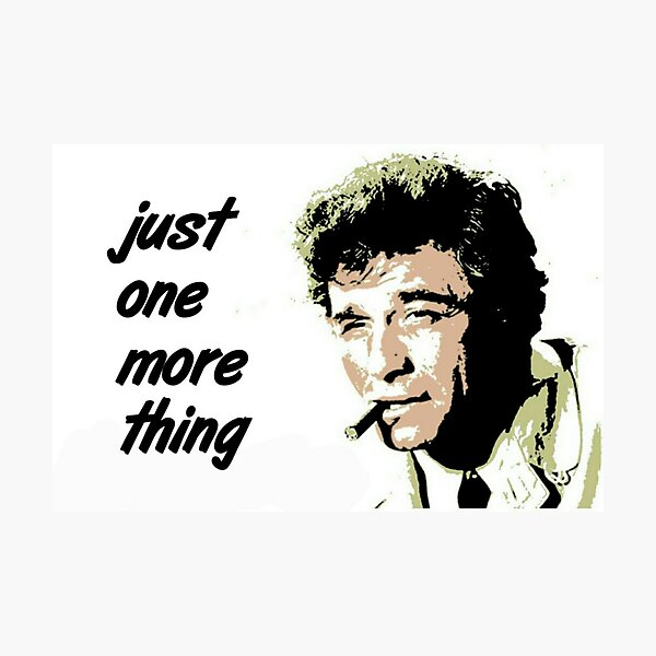 Columbo Gifts & Merchandise for Sale | Redbubble
