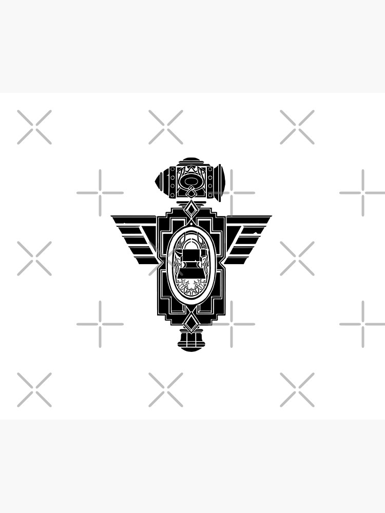 "Dwarf Crest - Black" Tapestry for Sale by All-Sorts | Redbubble