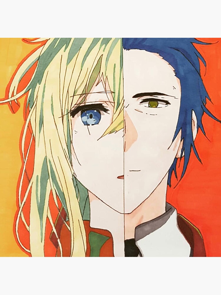 "Violet Evergarden Art Style" Sticker by tahabukhari04 | Redbubble