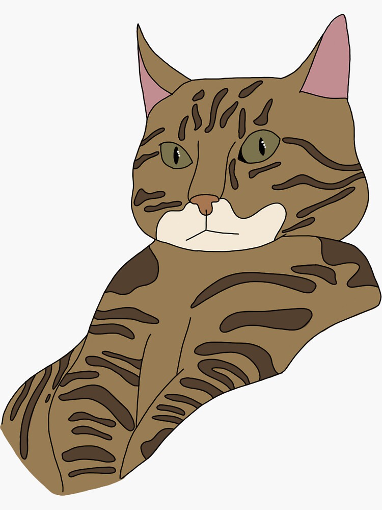 "Loki Doki " Sticker by scoutwesselman | Redbubble