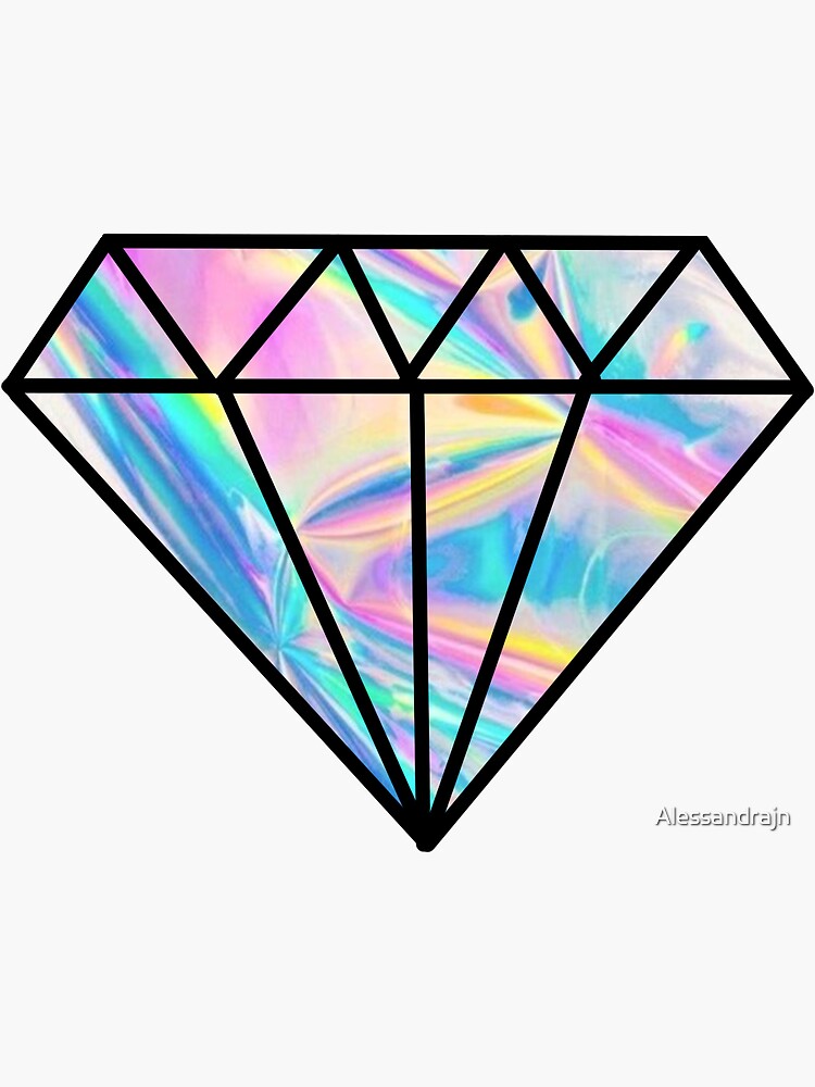 "Diamond" Sticker by Alessandrajn | Redbubble