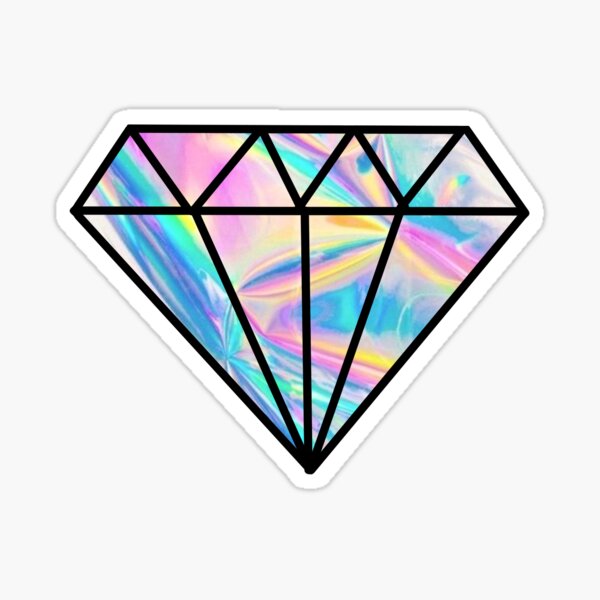 "Diamond" Sticker by Alessandrajn | Redbubble