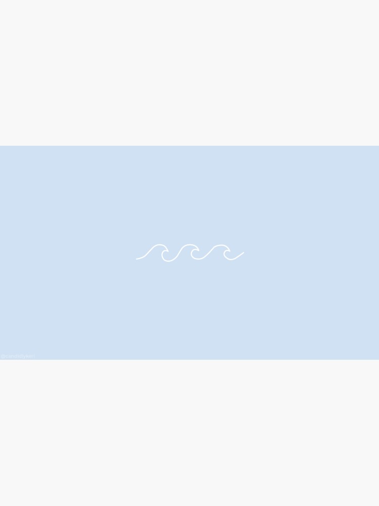 "Aesthetic Ocean Wave Sticker" Sticker by britbratvinson | Redbubble