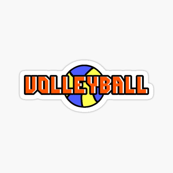 "Volleyball Haikyuu sticker" Sticker for Sale by Chiyomi | Redbubble