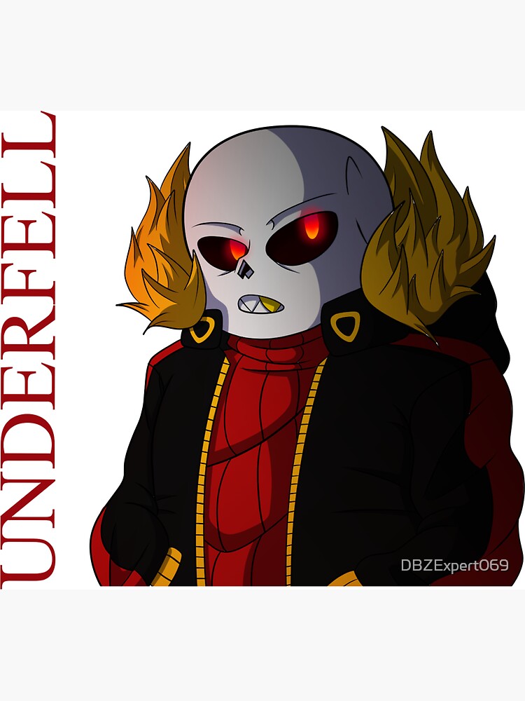 "Underfell Sans" Magnet for Sale by DBZExpert069 | Redbubble