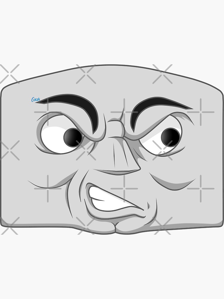 "Diesel 10 (angry face)" Sticker for Sale by corzamoon | Redbubble