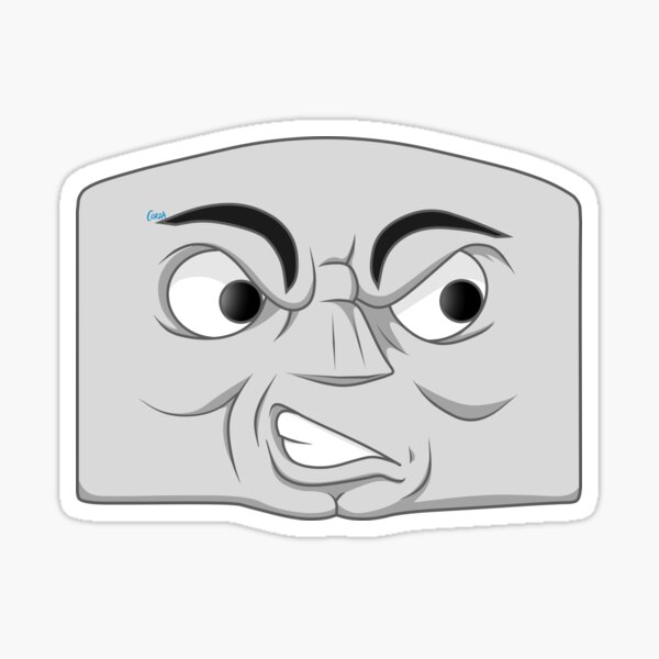 "Diesel 10 (angry face)" Sticker for Sale by corzamoon | Redbubble