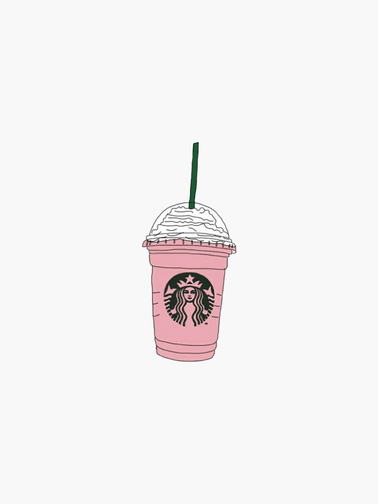 "Pink drink starbucks" Sticker for Sale by DaquanTheDawg | Redbubble