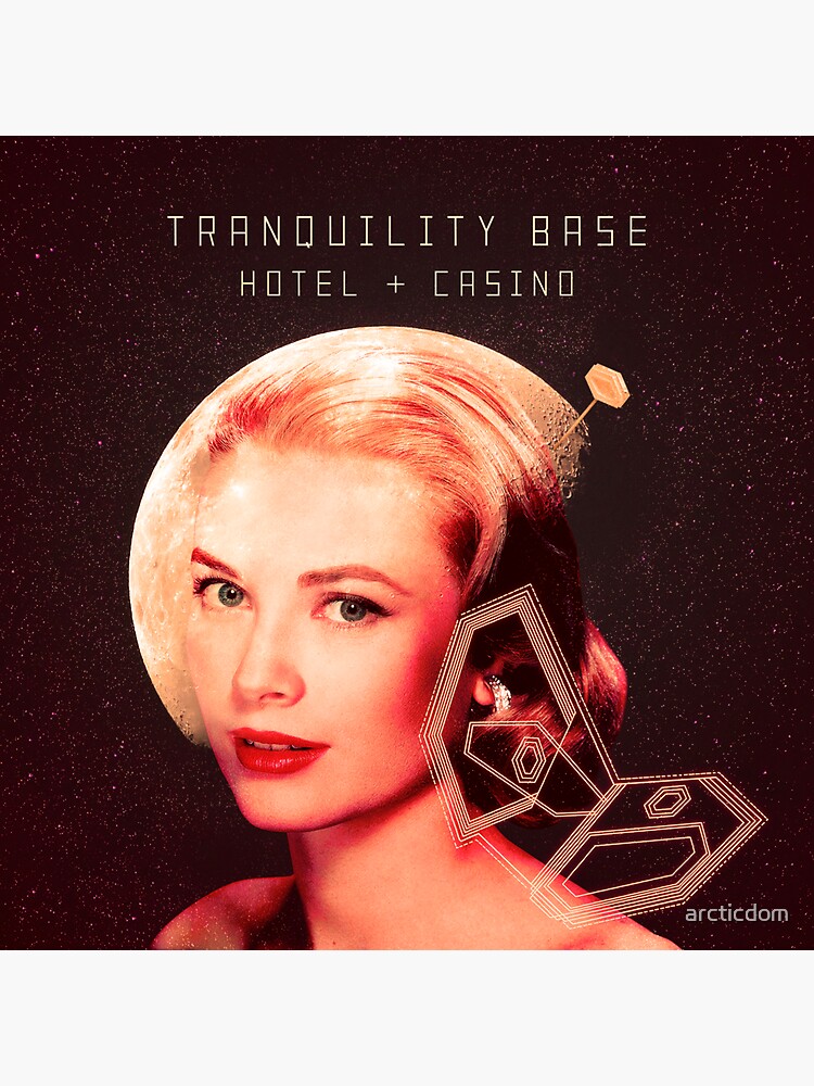 "Tranquility Base Arctic" Sticker for Sale by arcticdom | Redbubble