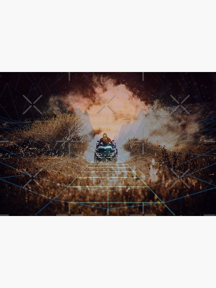 "Vaperwave Quad Ride" Poster for Sale by HiddenStar02 | Redbubble