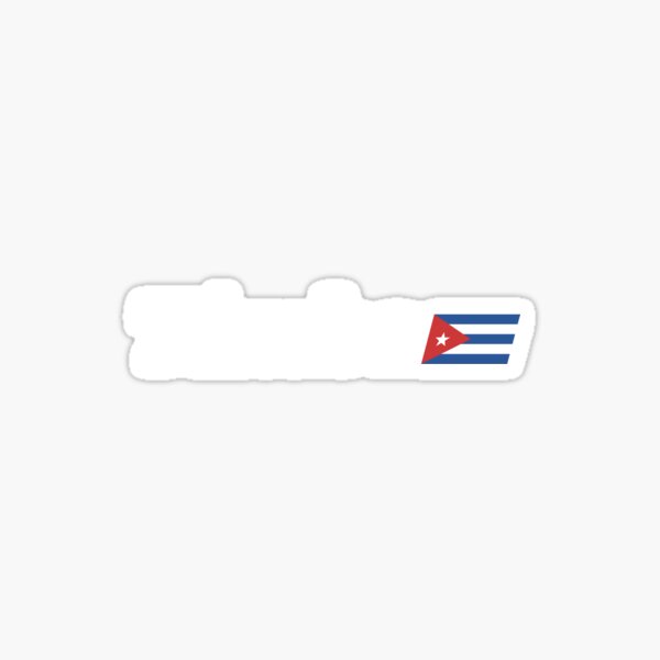"Timba Cubana" Sticker by threadfulcat | Redbubble