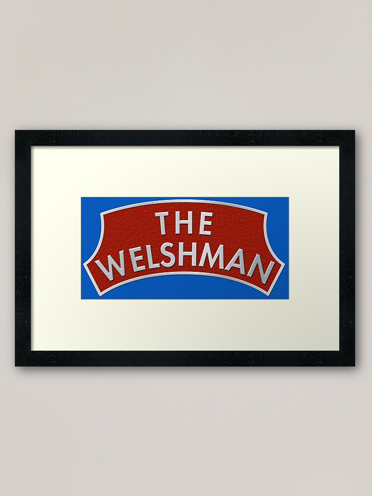 "THE WELSHMAN - HEADBOARD" Framed Art Print for Sale by WOOFANG | Redbubble