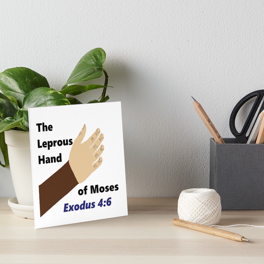 "Moses was Black - The Leprous Hand of Moses - Exodus 4:6 - Put now ...