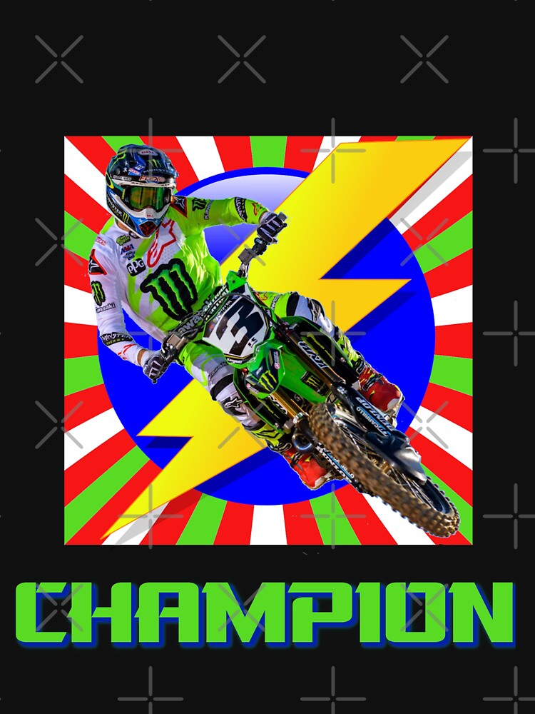 "Megastar Eli Tomac ET1 3X MX Champ Motocross Champion 2017 2018 2019 ...