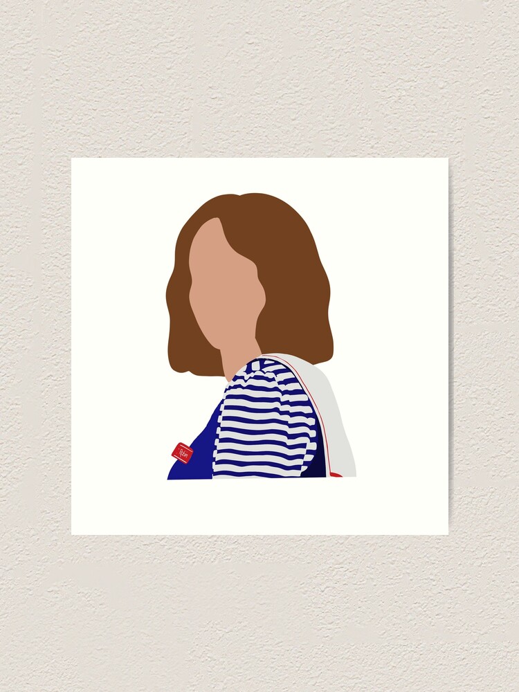 "Stranger things Robin " Art Print for Sale by alessandrakan | Redbubble