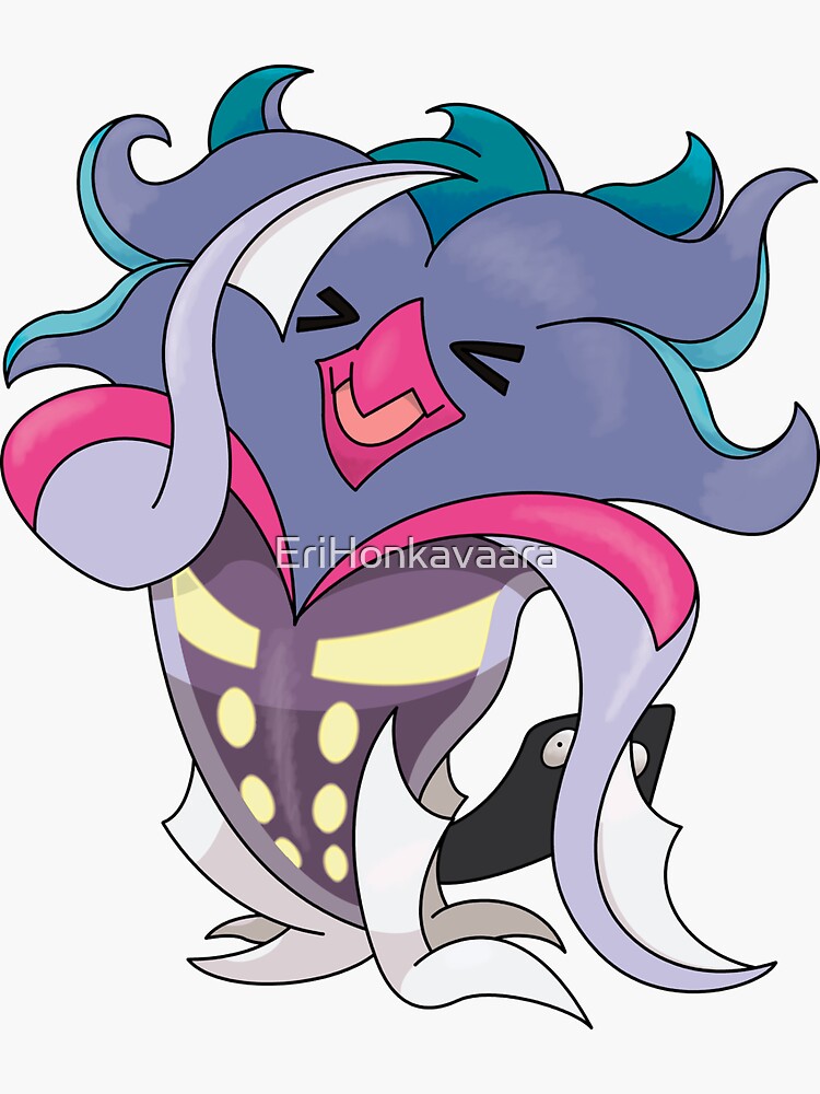 "Wobbuffet + Malamar" Sticker by EriHonkavaara | Redbubble