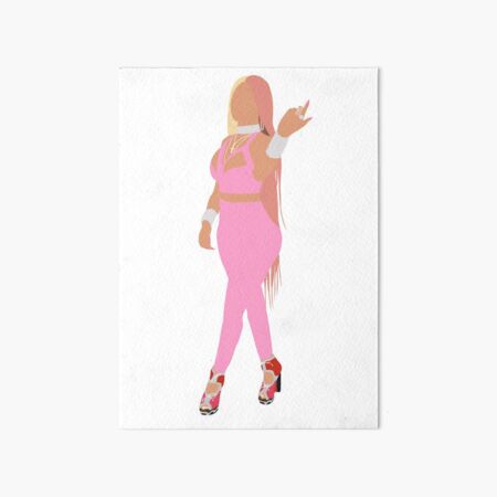 "Nicki Minaj" Art Board Print for Sale by SEnoraA | Redbubble