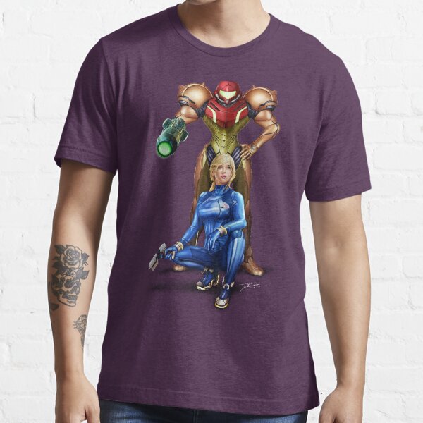 "The Sacred Armor of Samus" T-shirt for Sale by flipation | Redbubble ...