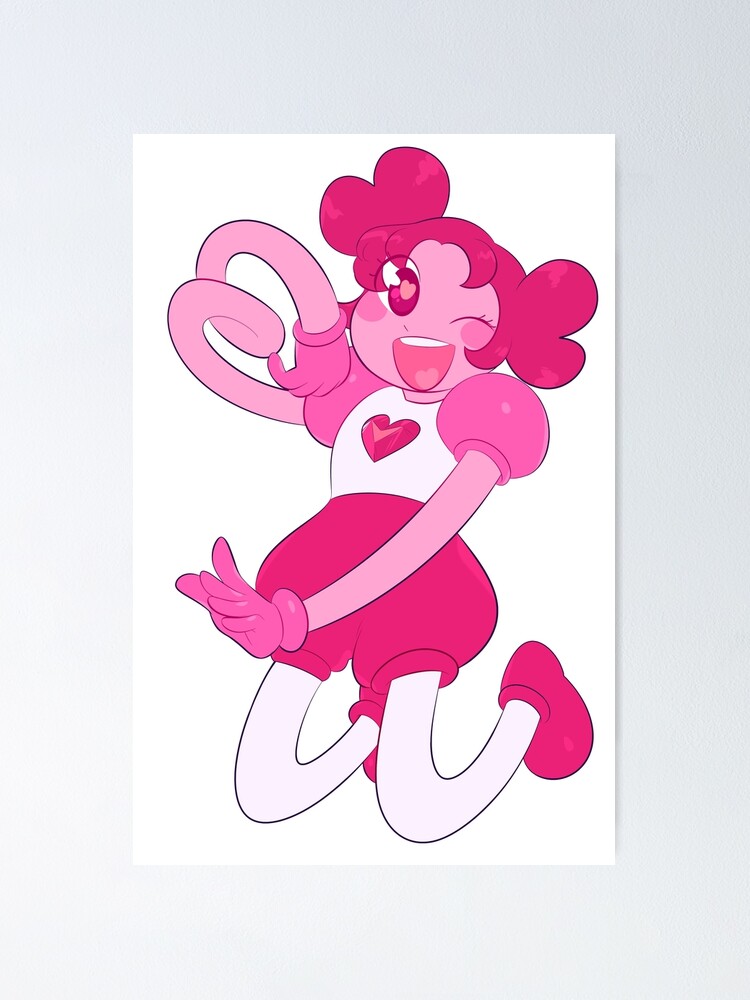 "Happy Spinel" Poster for Sale by dongoverlord | Redbubble