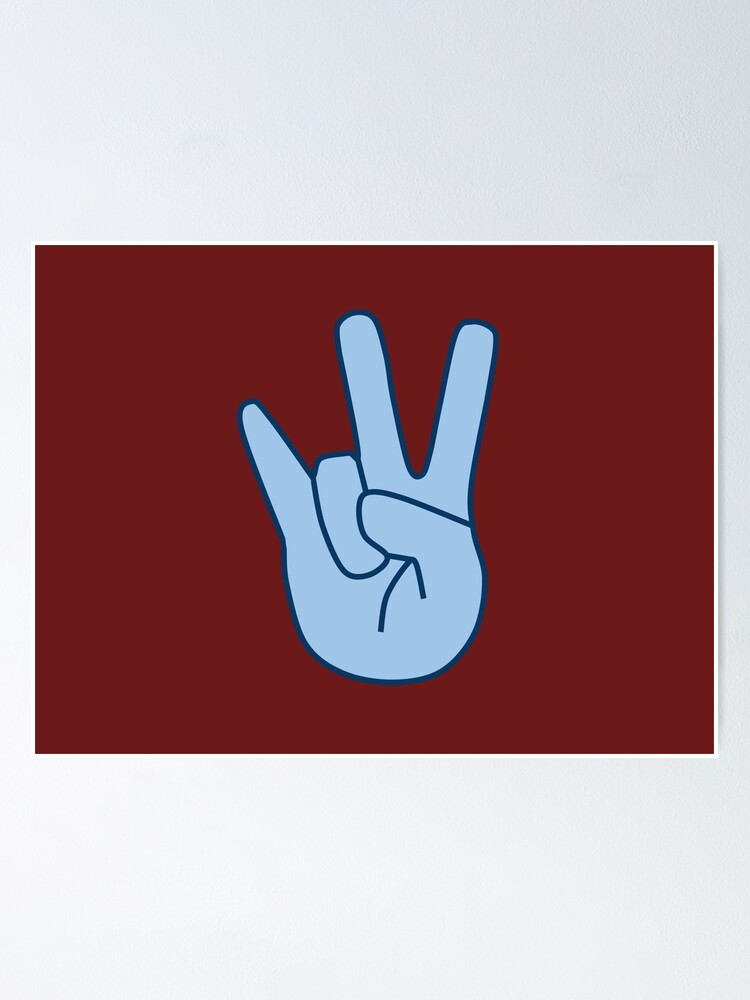 "Pinky Peace Sign" Poster for Sale by gottlifid | Redbubble