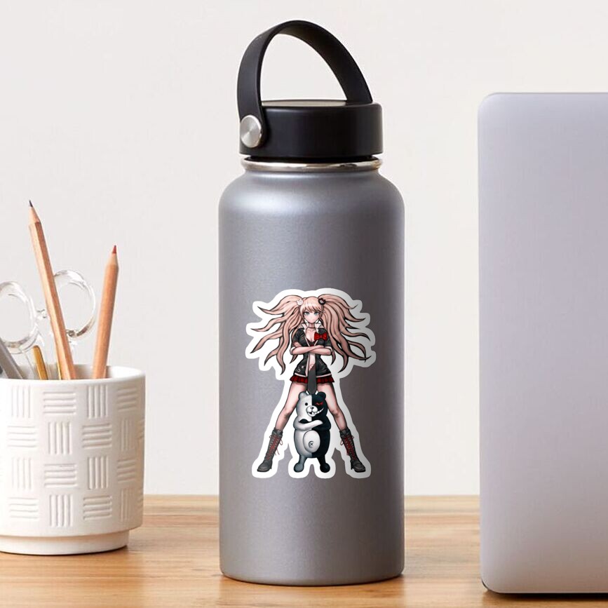 "Junko Enoshima Sticker!" Sticker by crispymuffinuwu | Redbubble