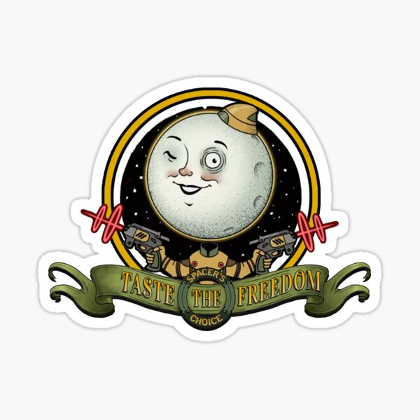 "Spacers Choice, Taste the freedom" Sticker for Sale by DBnation ...