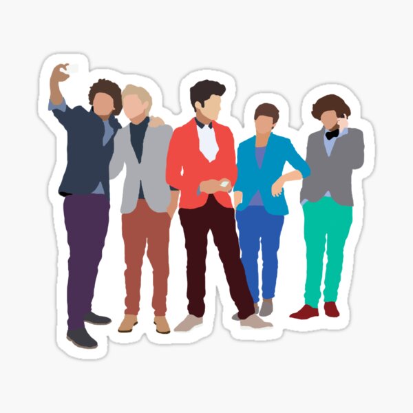 One Direction Stickers | Redbubble