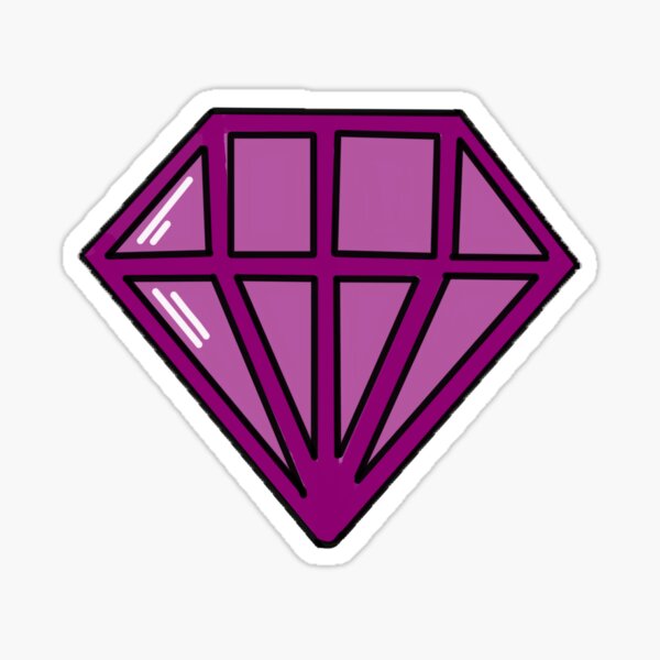 "aesthetic-Vsco purple diamond" Sticker for Sale by aesthetic-vsco ...