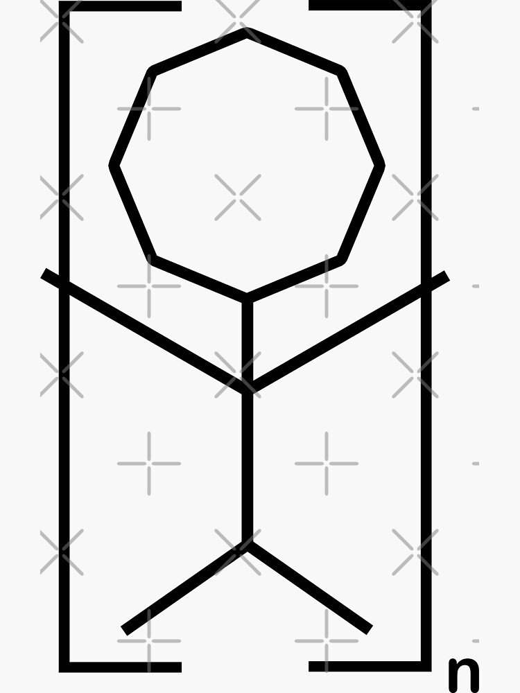 "Polymer People (Black)" Sticker for Sale by Randy8560 | Redbubble