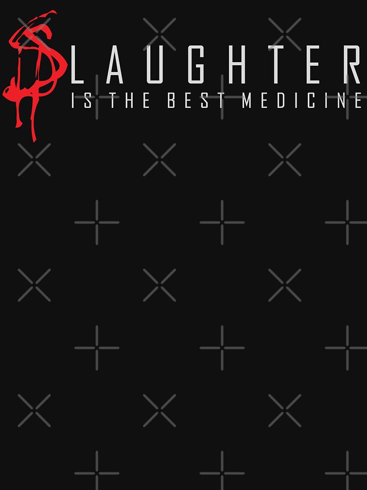 "Slaughter" T-shirt for Sale by ElocinMuse | Redbubble | the dark ...
