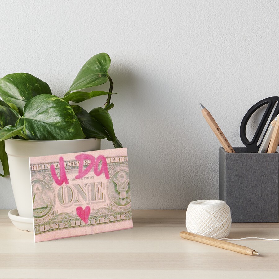 "U DA ONE" Photographic Print for Sale by livesassy | Redbubble