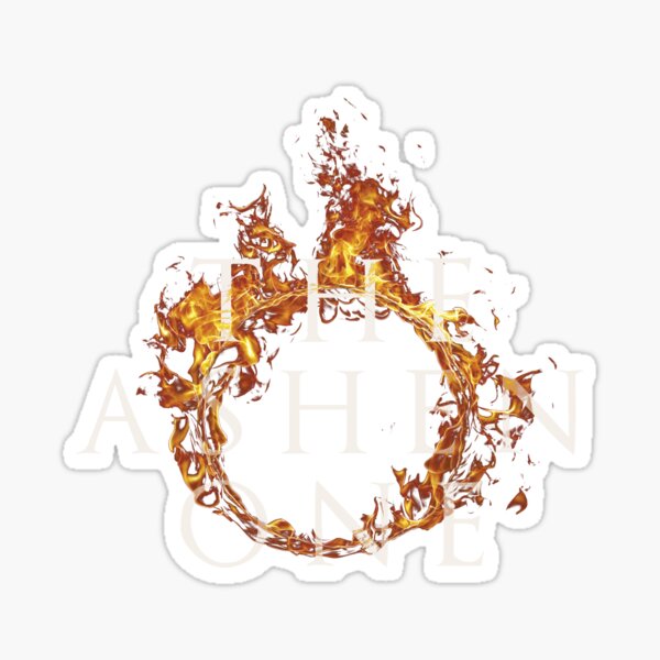 "The Ashen One" Sticker for Sale by cido39 | Redbubble