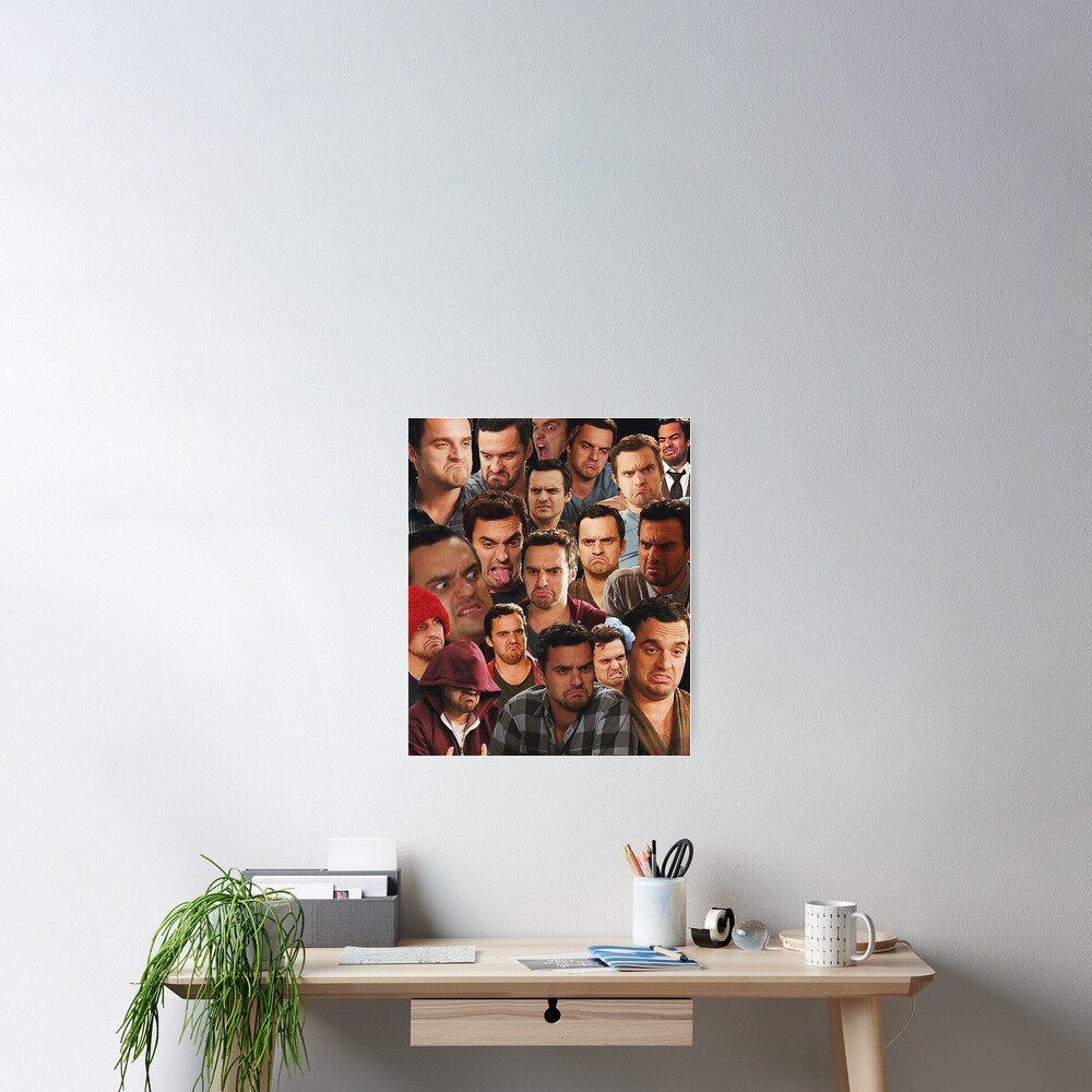 "New Girl - Nick Miller " Poster for Sale by plobasuloprh | Redbubble