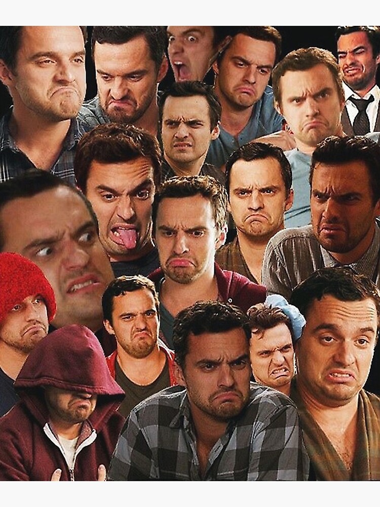 "New Girl - Nick Miller " Poster for Sale by plobasuloprh | Redbubble