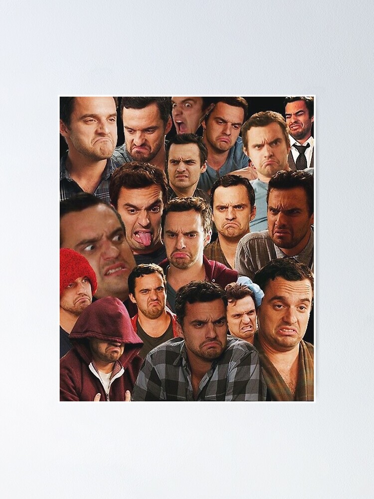 "New Girl - Nick Miller " Poster for Sale by plobasuloprh | Redbubble