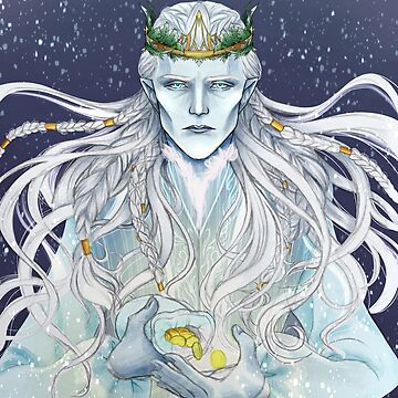 "The Staryk King" Sticker for Sale by cassberrie | Redbubble