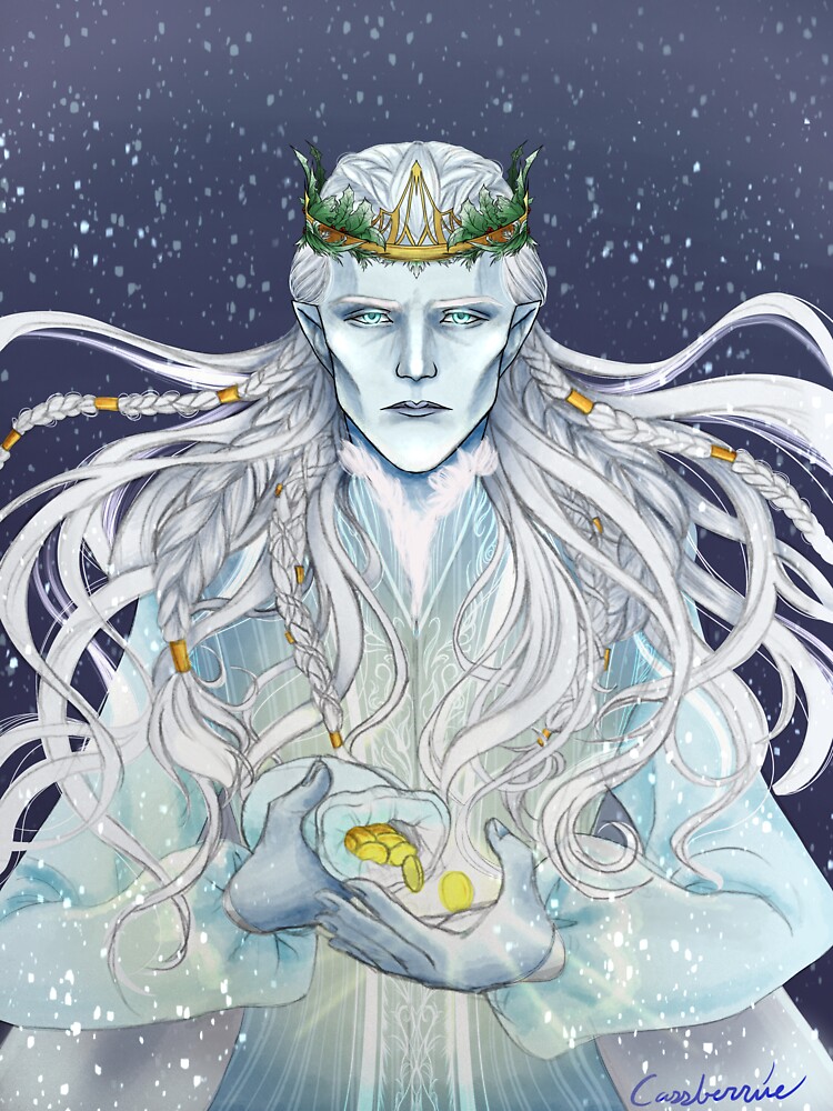 "The Staryk King" Sticker for Sale by cassberrie | Redbubble